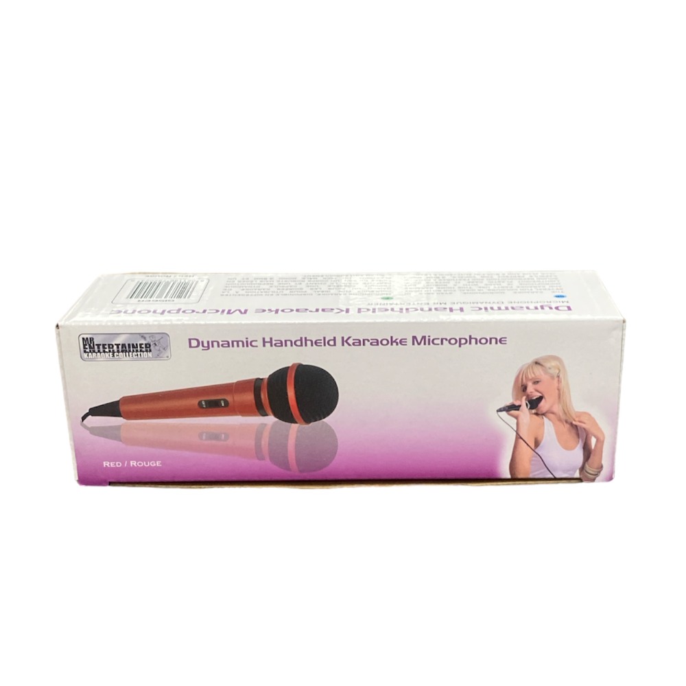 Pre-owned Mr Entertainer Dynamic Handheld Karaoke Microphone With 3.5mm ...